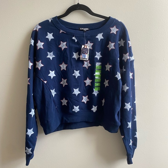 Steve Madden | Tops | Nwt 4th Of July Star Shirt | Poshmark
